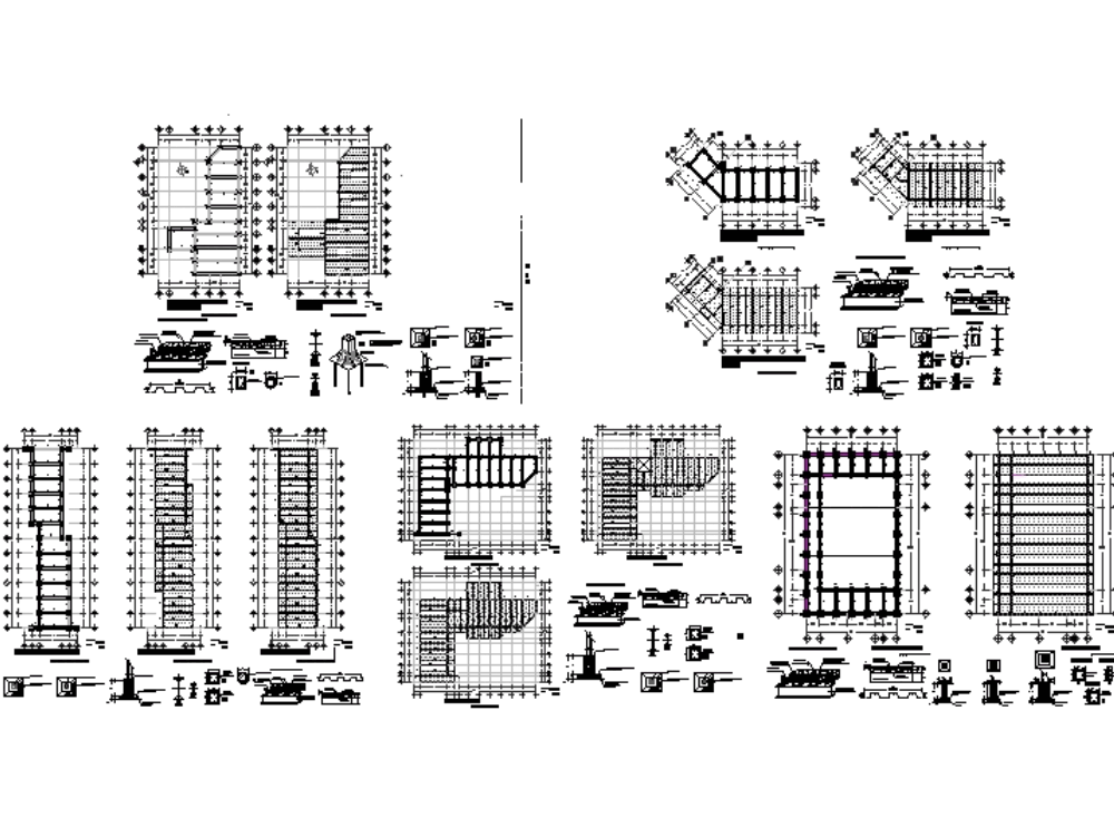 Steel slab construction details in AutoCAD | CAD (3.79 MB) | Bibliocad