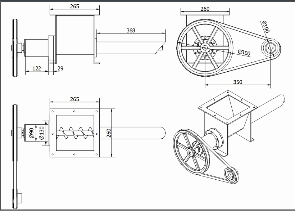 Bagger in AutoCAD | CAD download (155.28 KB) | Bibliocad