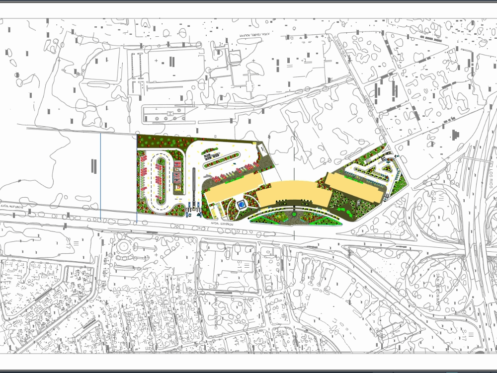 Bushaltestelle in AutoCAD | Kostenlos CAD herunterladen (2.12 MB ...