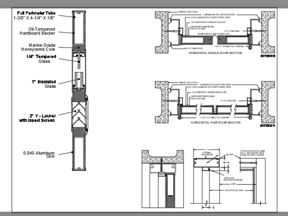 Aluminum Invisible Door In AutoCAD CAD Download 445 59 KB Bibliocad