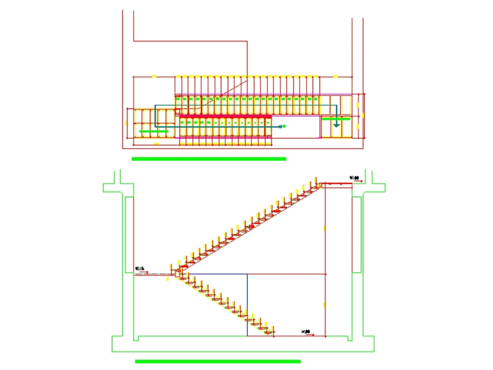 Gradas metalicas en AutoCAD | Descargar CAD (295.73 KB) | Bibliocad