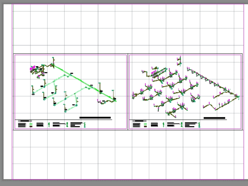 Isometrico sanitario detallado en AutoCAD | CAD (1.78 MB) | Bibliocad