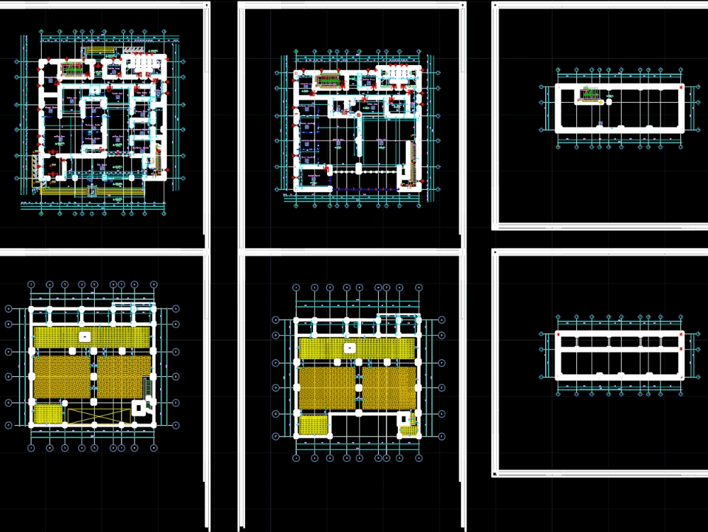 Bank in AutoCAD | Download CAD free (1.12 MB) | Bibliocad