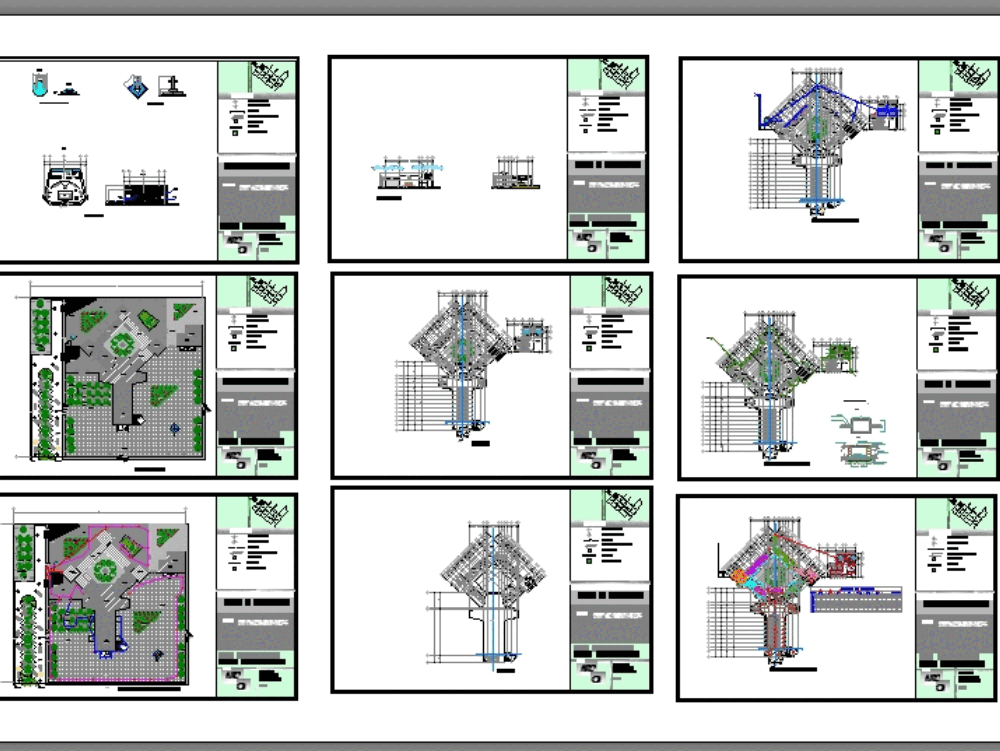 Religious set in AutoCAD | CAD download (4.26 MB) | Bibliocad