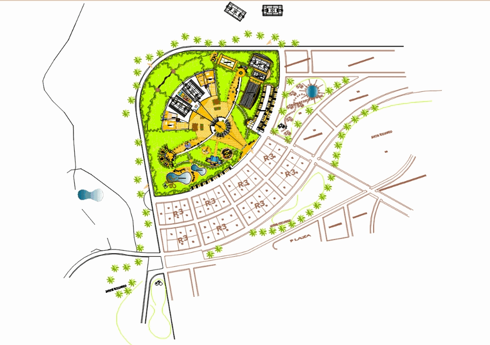 Complejo polideportivo en AutoCAD | Descargar CAD gratis (1.56 MB ...