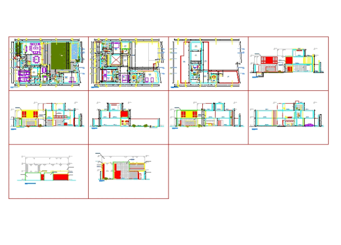 2 story single family in AutoCAD | CAD download (789.44 KB) | Bibliocad