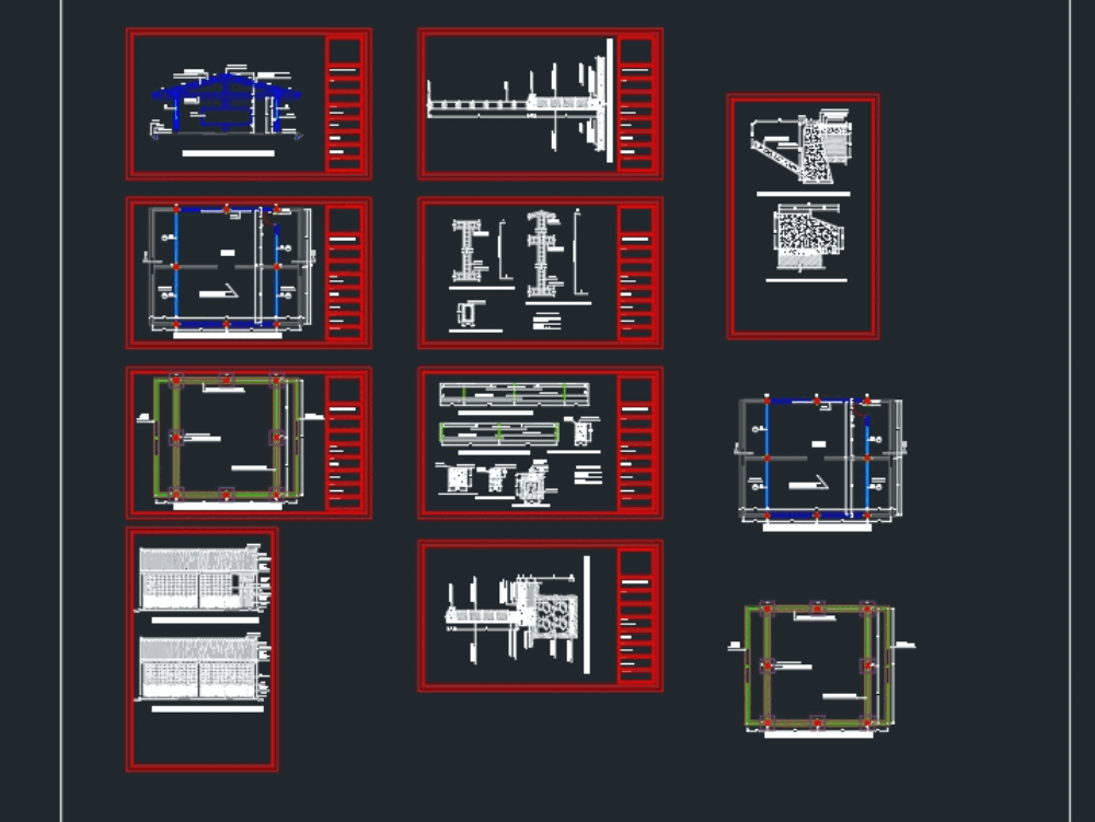 Classroom type in AutoCAD | Download CAD free (1.33 MB) | Bibliocad