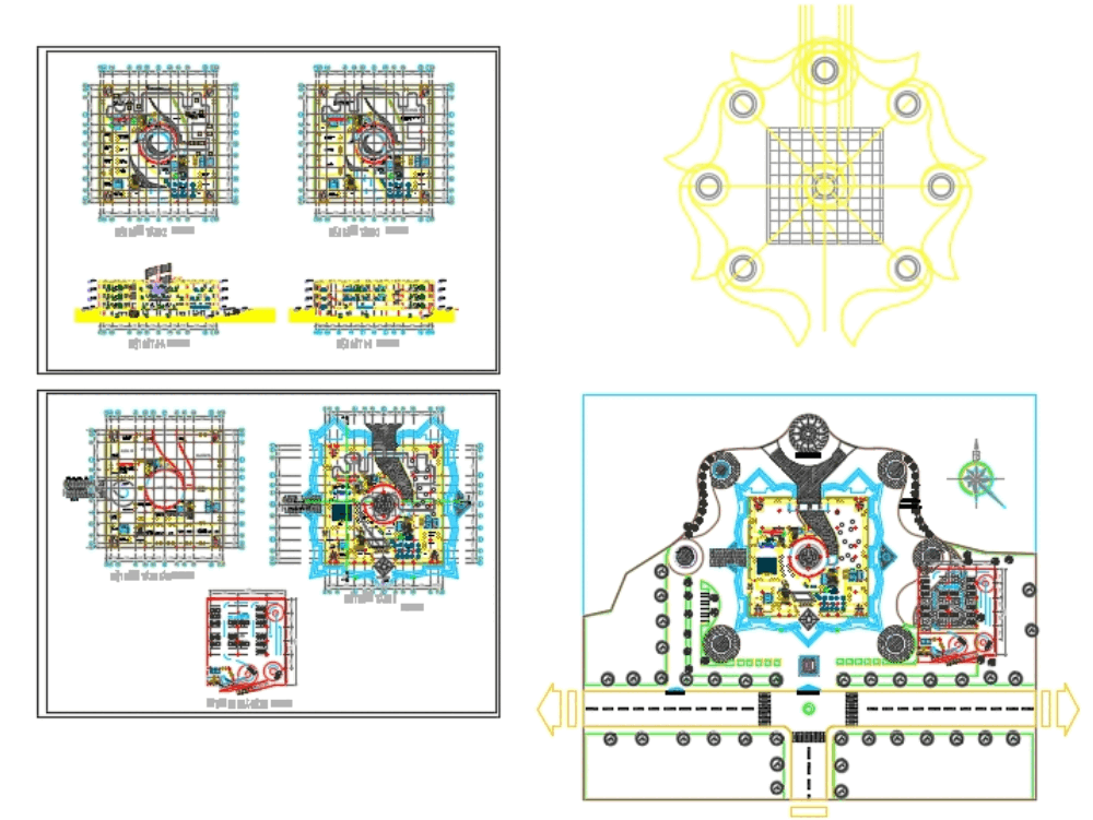 Museo en AutoCAD | Descargar CAD (969.34 KB) | Bibliocad