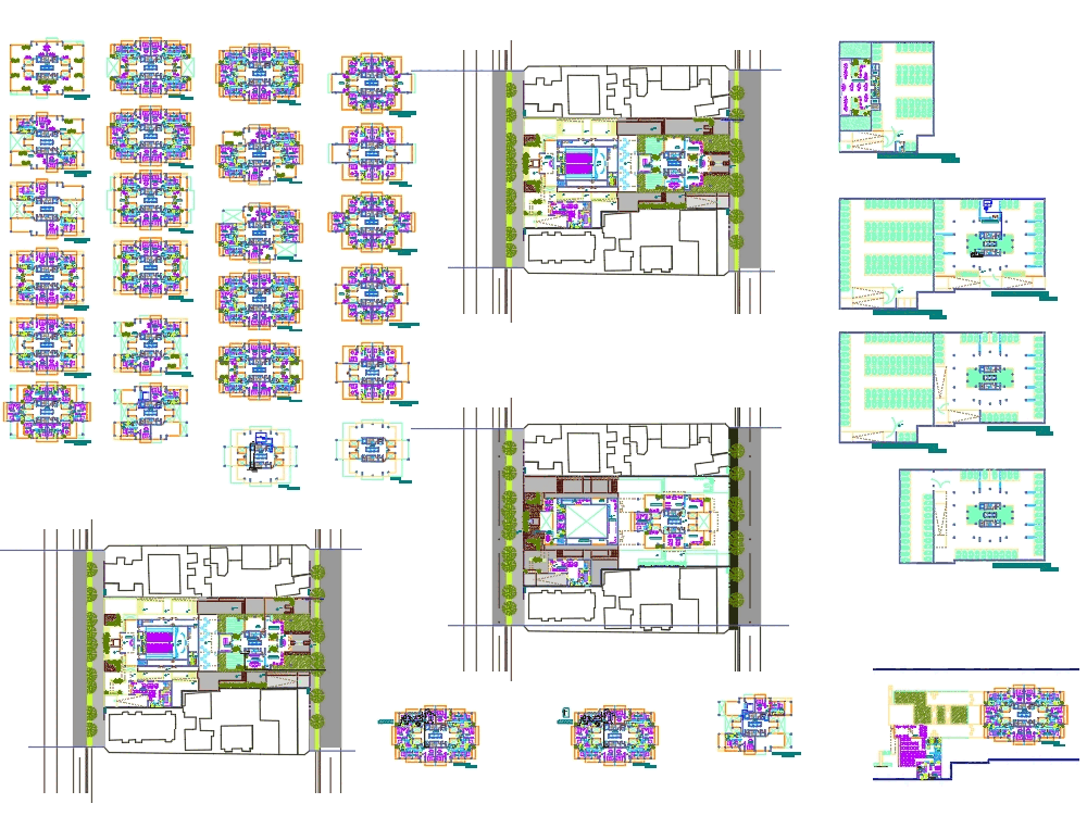 Edificio en AutoCAD | Descargar CAD (5.74 MB) | Bibliocad