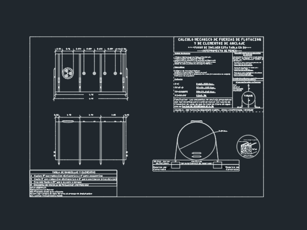 Underground tank in AutoCAD | CAD download (4.14 MB) | Bibliocad