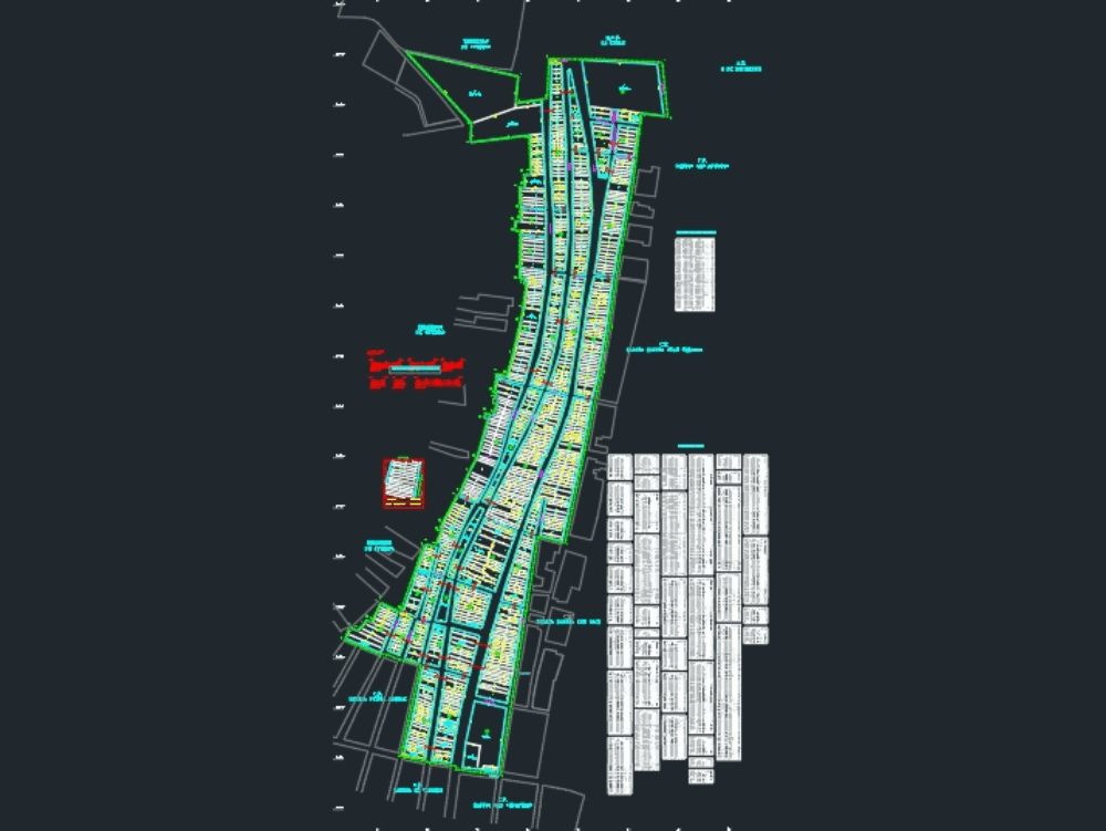 Plan cadastral la union - piura dans AutoCAD | CAD (898.36 KB) | Bibliocad