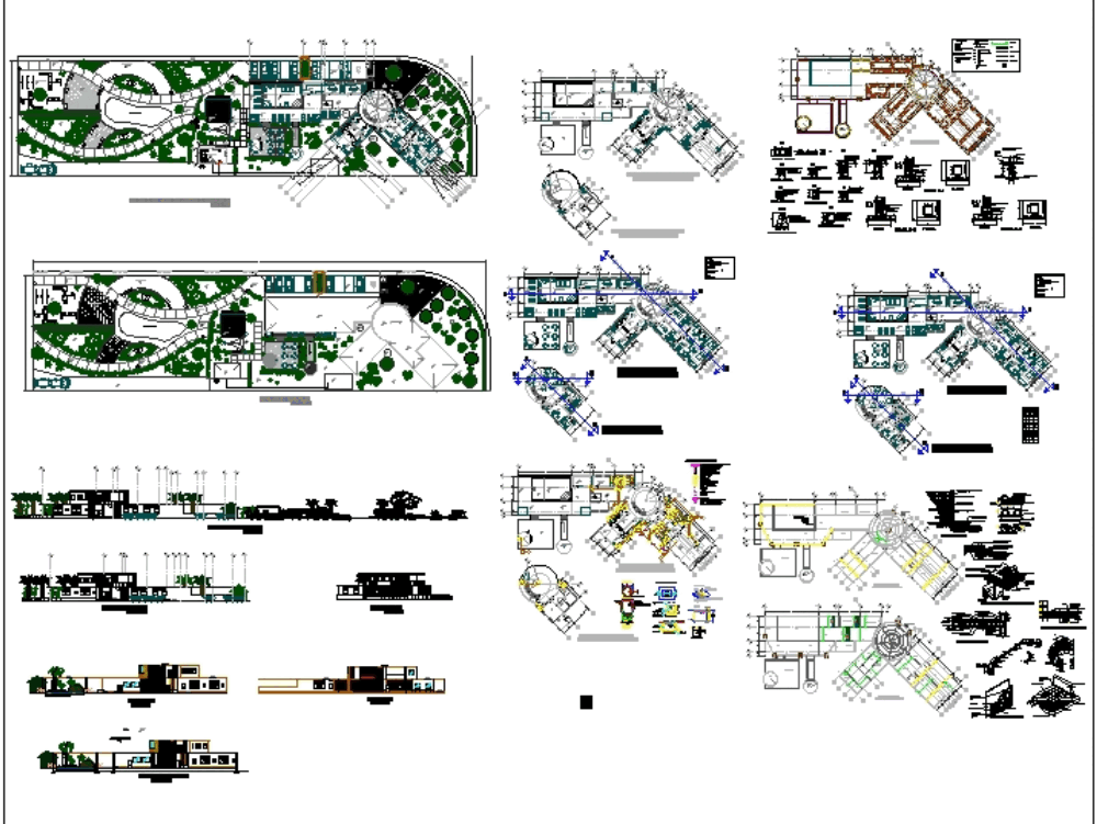 Design spa in AutoCAD | Download CAD free (9.62 MB) | Bibliocad