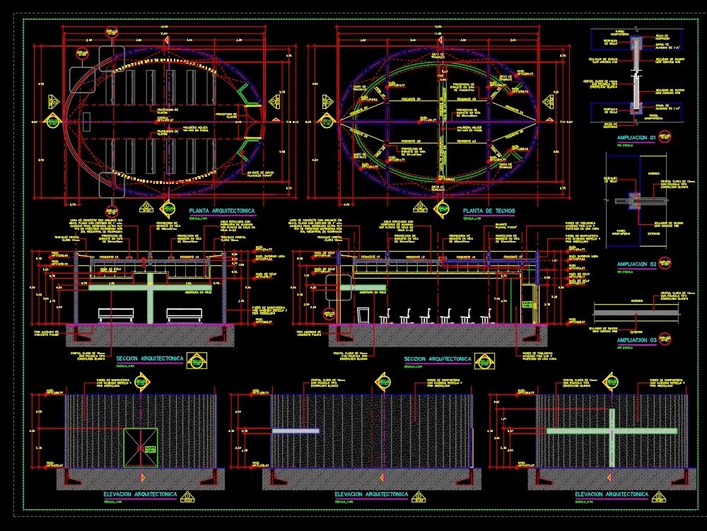 Chapel in AutoCAD | CAD download (321.64 KB) | Bibliocad