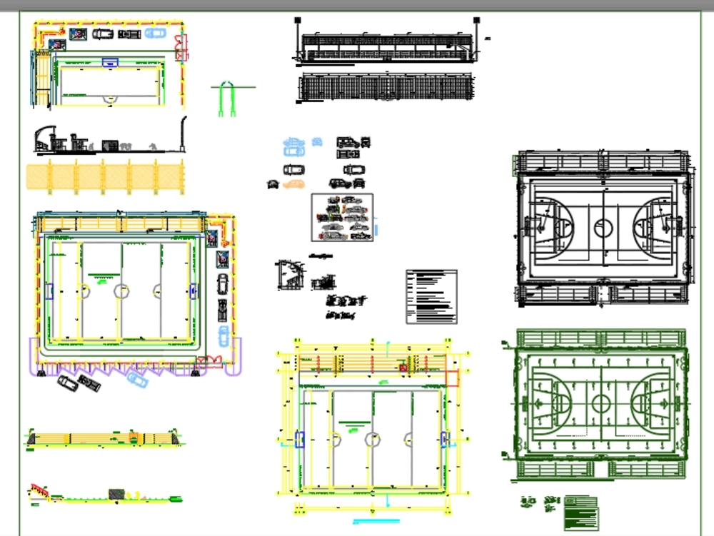 Synthetic Field In AutoCAD CAD Download 4 42 MB Bibliocad