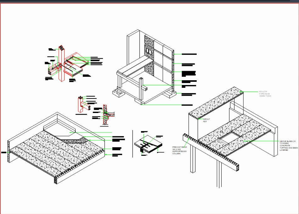 Pre - fabricación en AutoCAD | Descargar CAD (690.84 KB) | Bibliocad