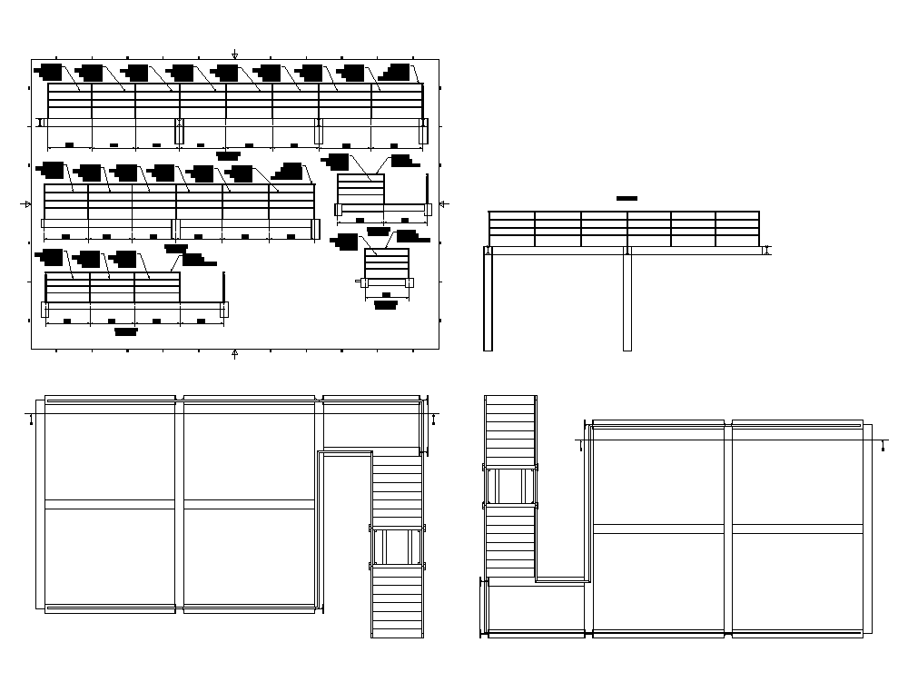 Balustrade dans AutoCAD | Téléchargement CAD (116.08 KB) | Bibliocad