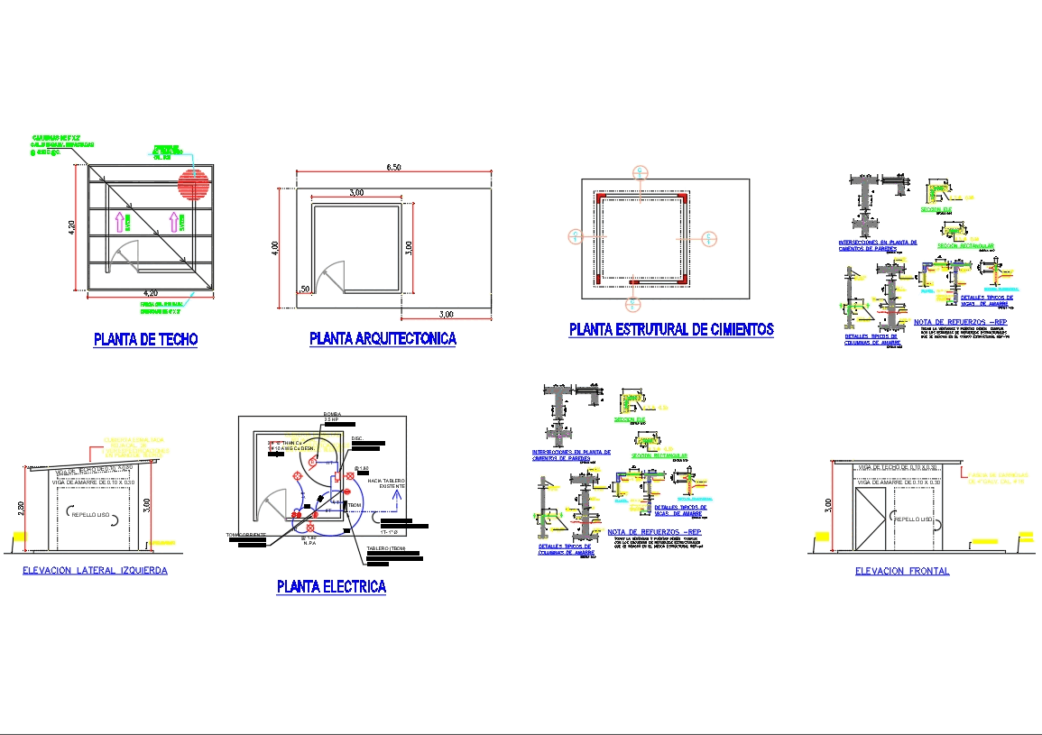 Pump room in AutoCAD | Download CAD free (714.94 KB) | Bibliocad