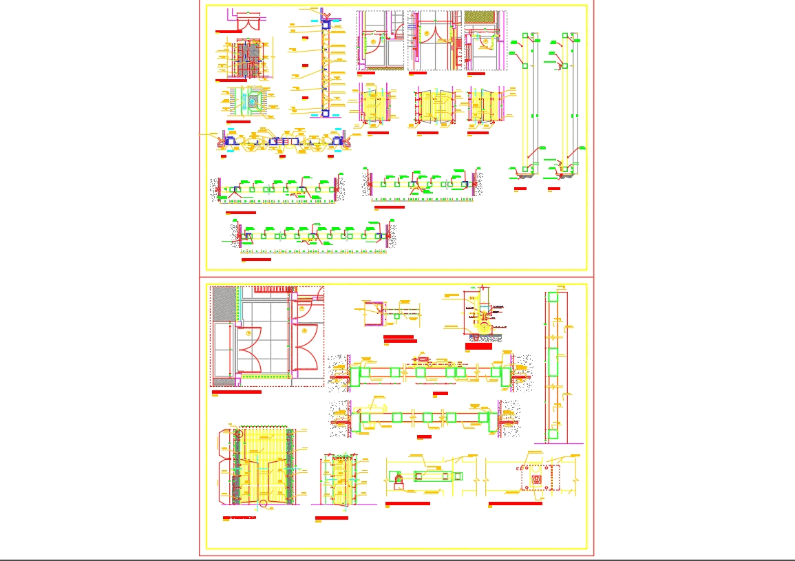 porton-access-grids-in-autocad-cad-download-1-27-mb-bibliocad