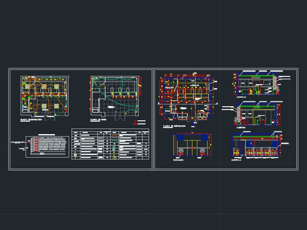 Banking agency in AutoCAD | CAD download (1.8 MB) | Bibliocad