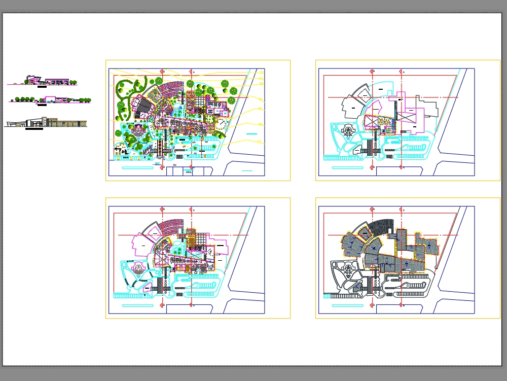 Craft center in AutoCAD | Download CAD free (3.22 MB) | Bibliocad