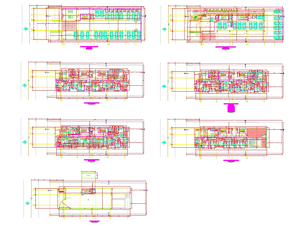 Edificio en AutoCAD | Descargar CAD (1.65 MB) | Bibliocad