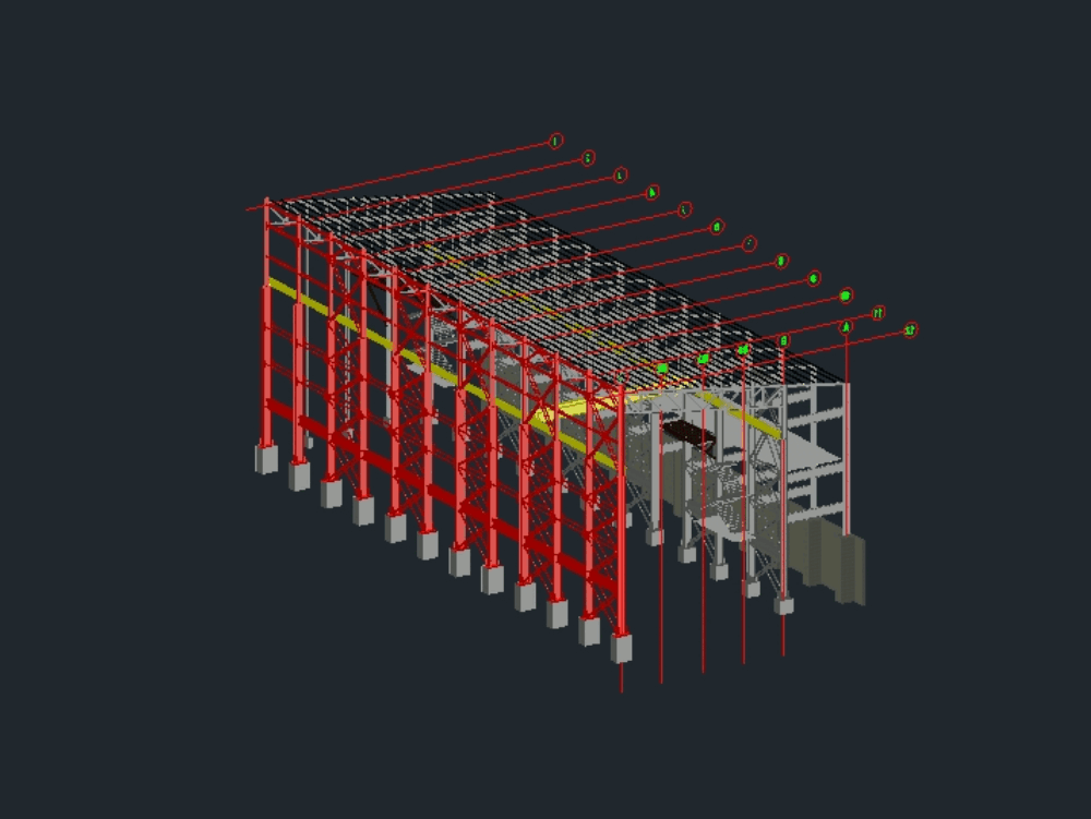 Shed in AutoCAD | CAD download (2.64 MB) | Bibliocad