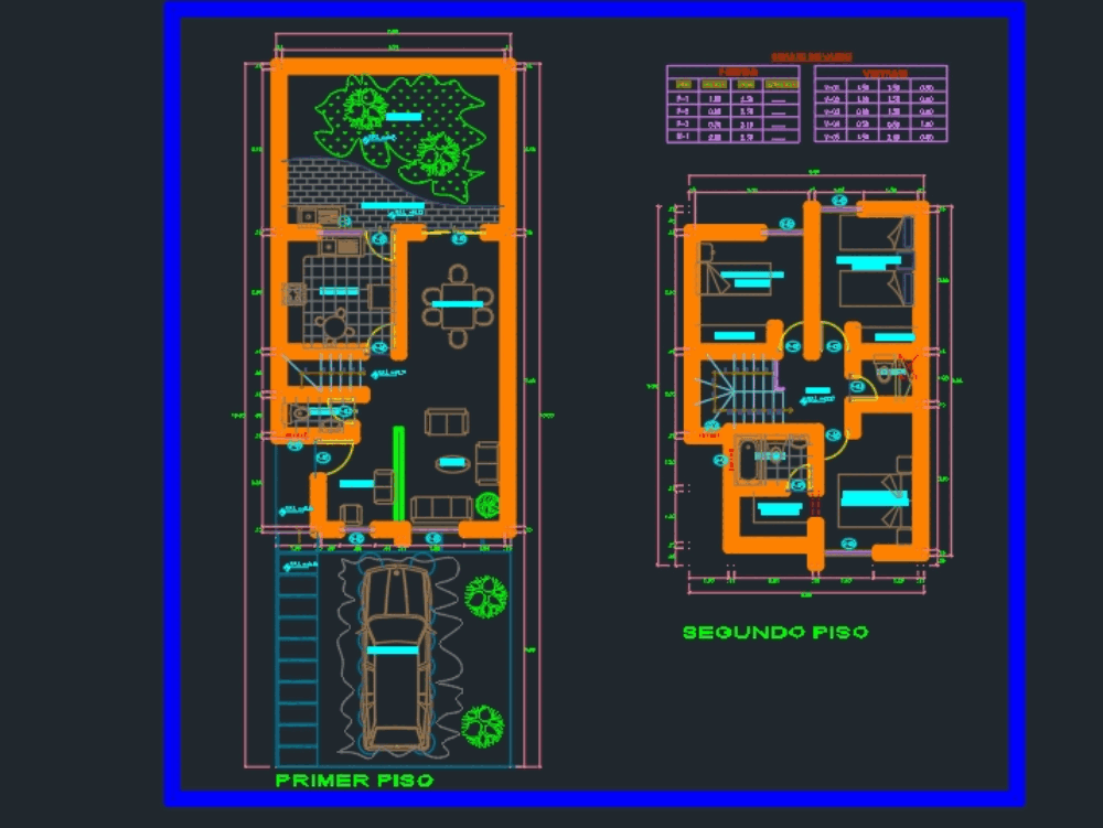 Lieu d'habitation dans AutoCAD | Téléchargement CAD (297.59 KB) | Bibliocad
