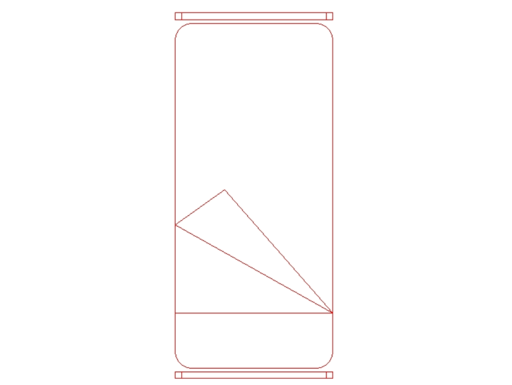 Hospital bed in AutoCAD | Download CAD free (6.53 KB) | Bibliocad