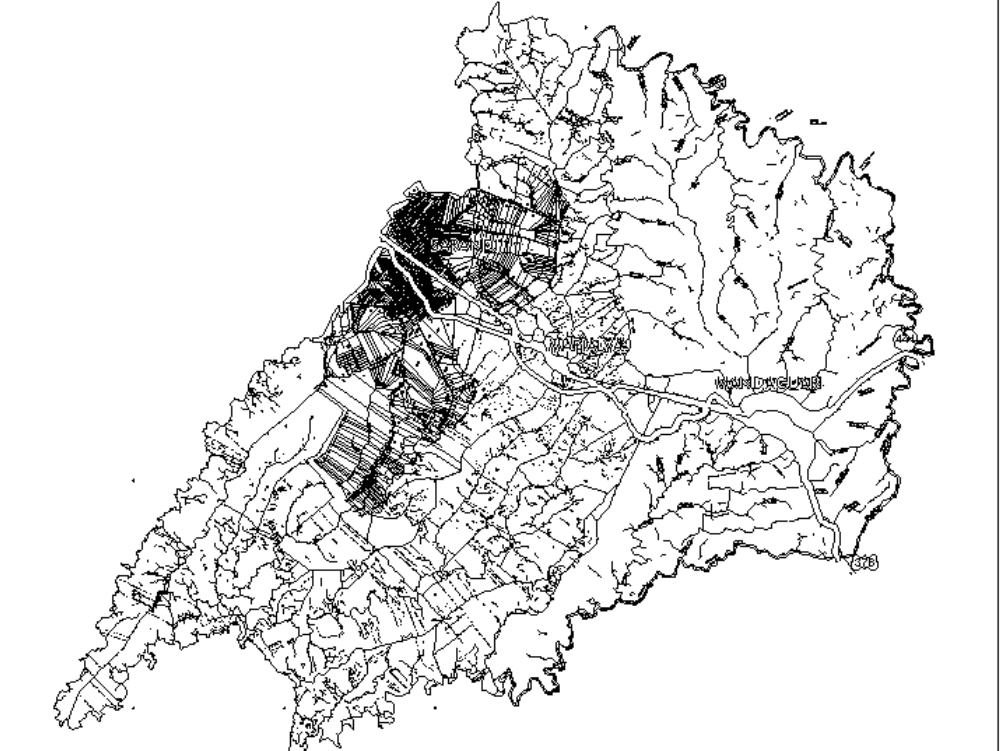 Mapa: sarandi; marialva; mandaguari. (1.78 MB) | Bibliocad