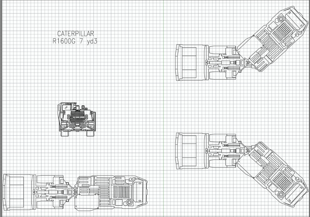 Lhd cat r1600g 7yd3 en AutoCAD | Descargar CAD gratis (125.14 KB ...