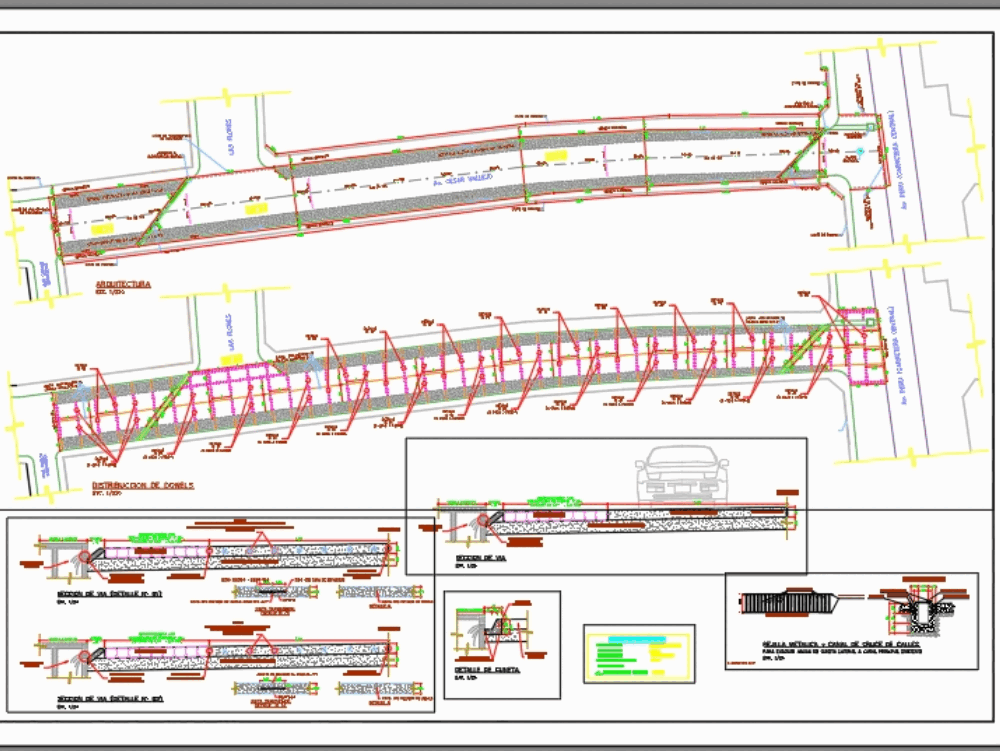 Paving in AutoCAD | CAD download (314.79 KB) | Bibliocad