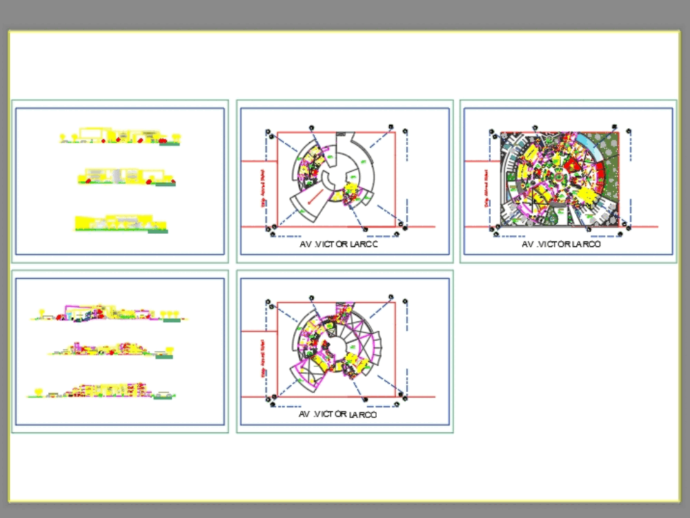 Centro Cultural En Autocad Descargar Cad Gratis 6 54 Mb Bibliocad