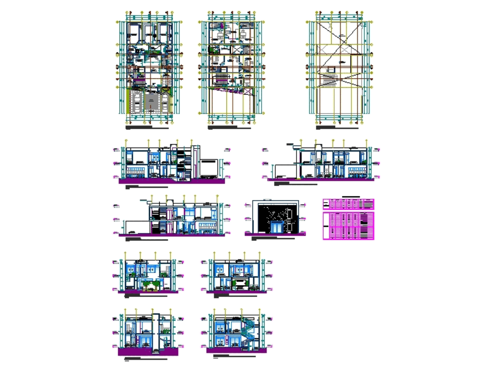 Clinical laboratory in AutoCAD | CAD download (2.91 MB) | Bibliocad