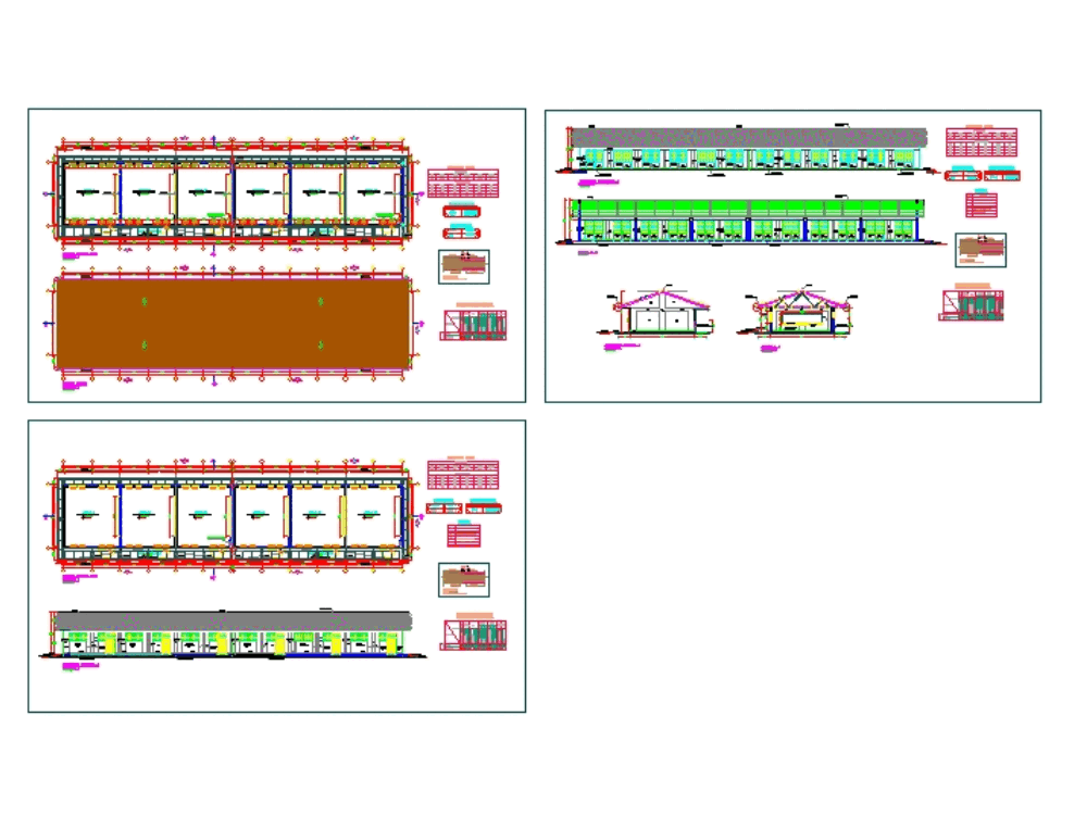 Primary module in AutoCAD | CAD download (1.59 MB) | Bibliocad
