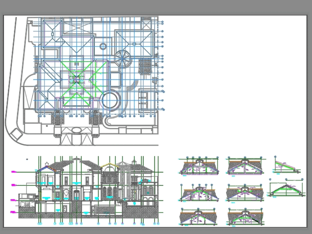 Rafters en AutoCAD | Descargar CAD (588.01 KB) | Bibliocad