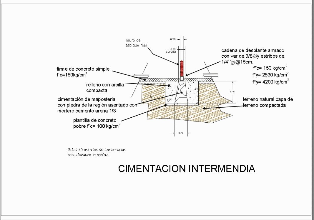 Intermediate foundation in AutoCAD | Download CAD free (43.32 KB ...