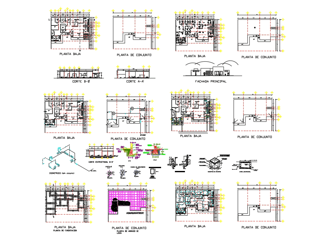 Proyecto de laboratorio en AutoCAD | Descargar CAD gratis (2.22 MB ...