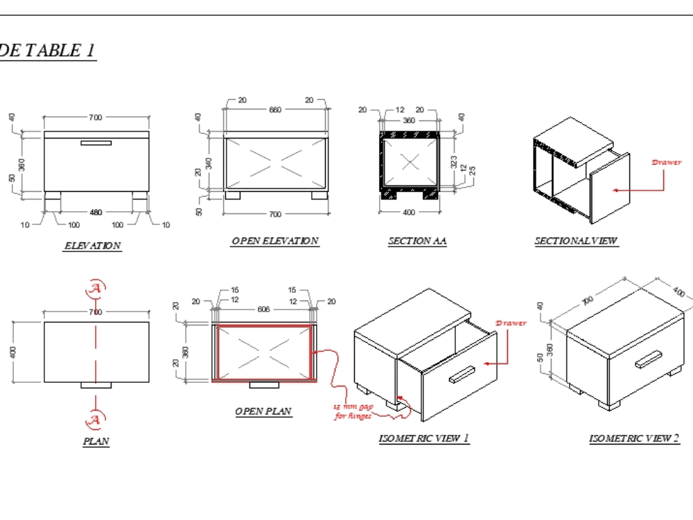 Details Side Table In AutoCAD Download CAD Free 97 73 KB Bibliocad