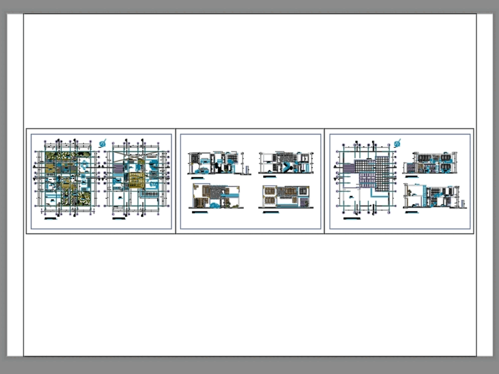Lieu d'habitation. dans AutoCAD | Téléchargement CAD (666.83 KB) | Bibliocad