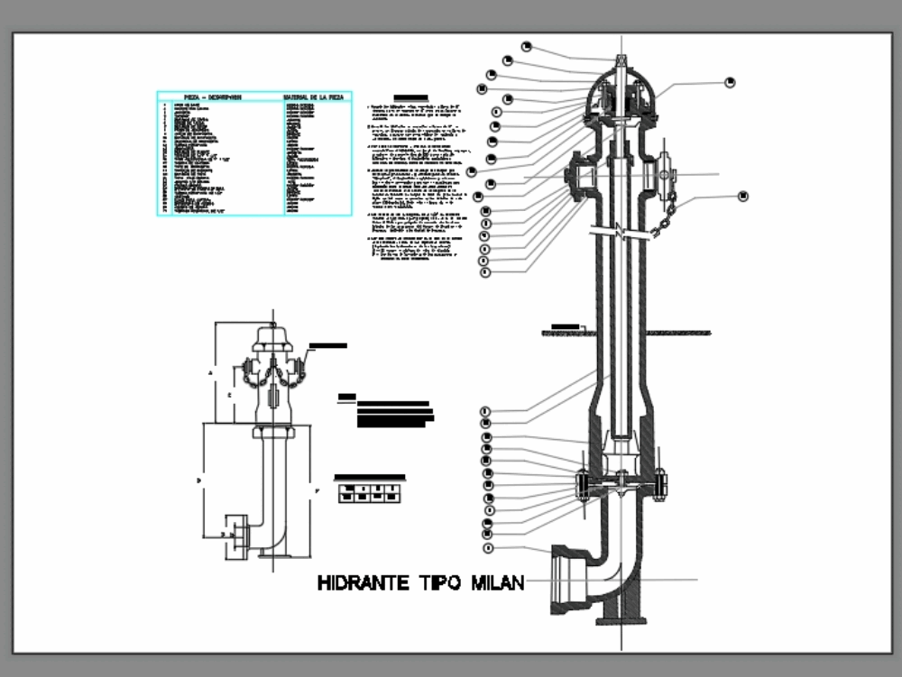 Incendios en AutoCAD | Descargar CAD (101.3 KB) | Bibliocad