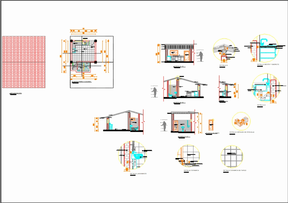 Küche und bad in AutoCAD | CAD Download (1.12 MB) | Bibliocad