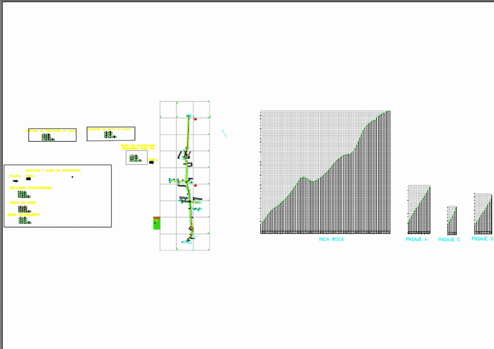 Retaining wall in AutoCAD | CAD download (462.84 KB) | Bibliocad