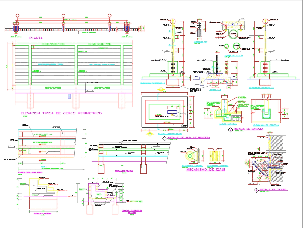 Gradas deportivas en AutoCAD | Descargar CAD (235.38 KB) | Bibliocad