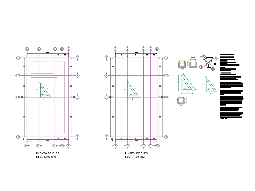 Fundamentplan in AutoCAD | CAD Download (66.08 KB) | Bibliocad