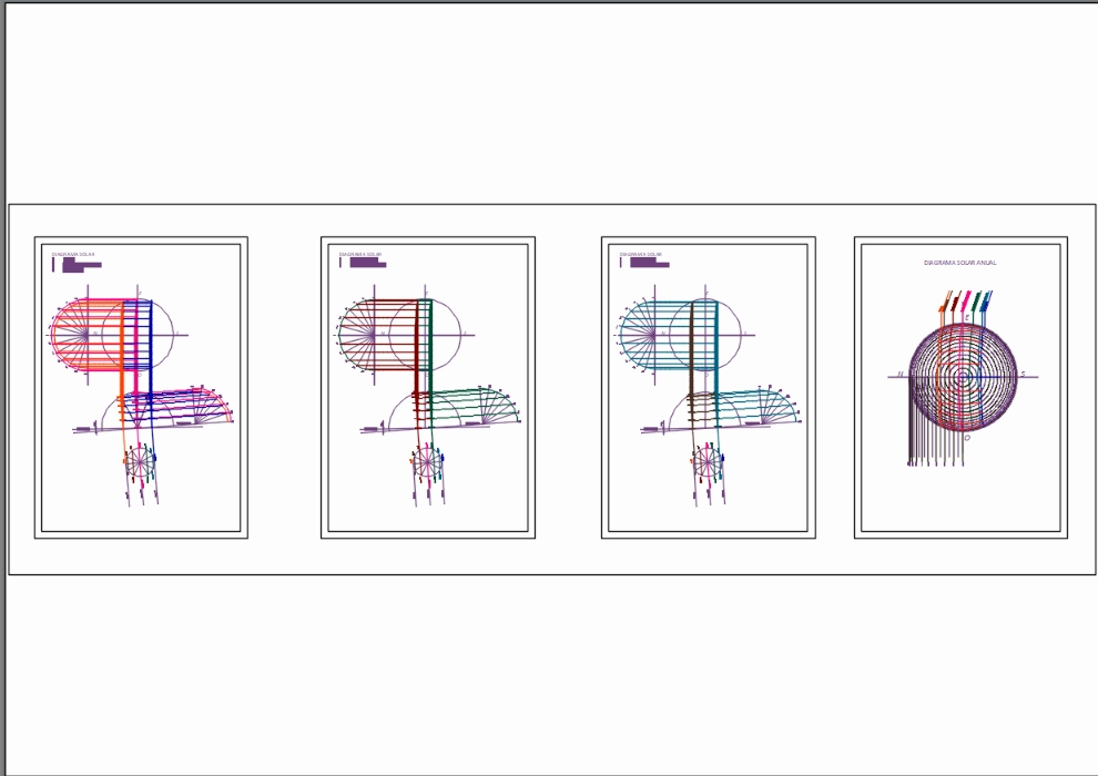 Solar Graph In AutoCAD Download CAD Free 93 08 KB Bibliocad