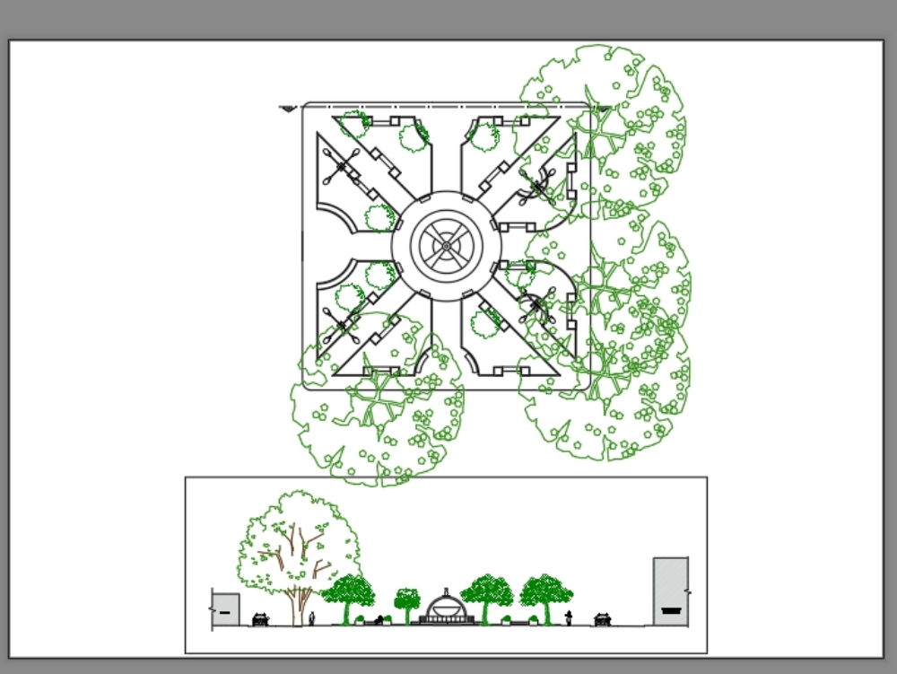 Square In AutoCAD Download CAD Free 201 3 KB Bibliocad