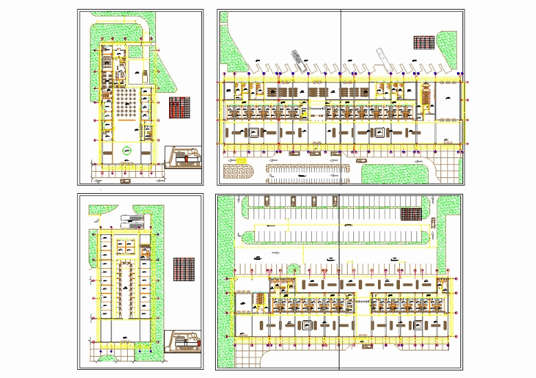 Terminal Terrestre Moyobamba En Autocad Cad 262 Mb Bibliocad