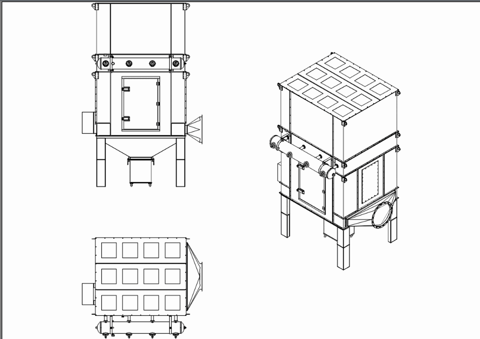 Filtro final en AutoCAD | Descargar CAD (1020.95 KB) | Bibliocad