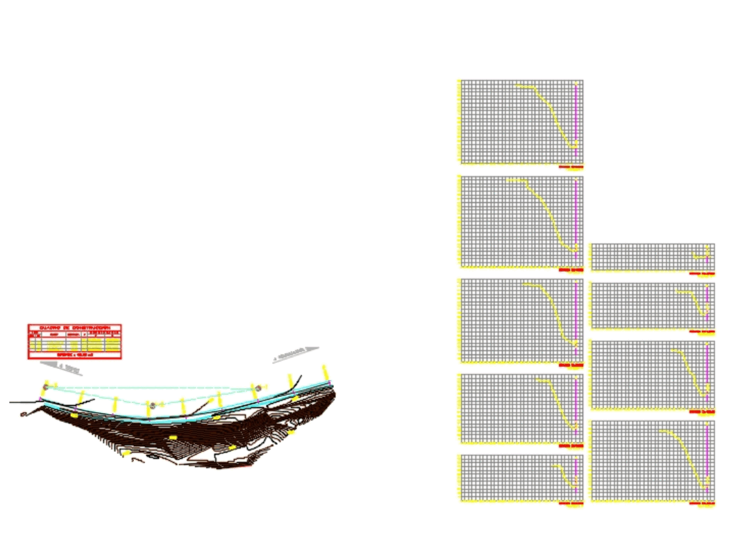 Talud estudio de samplasteo en AutoCAD | CAD (1.34 MB) | Bibliocad