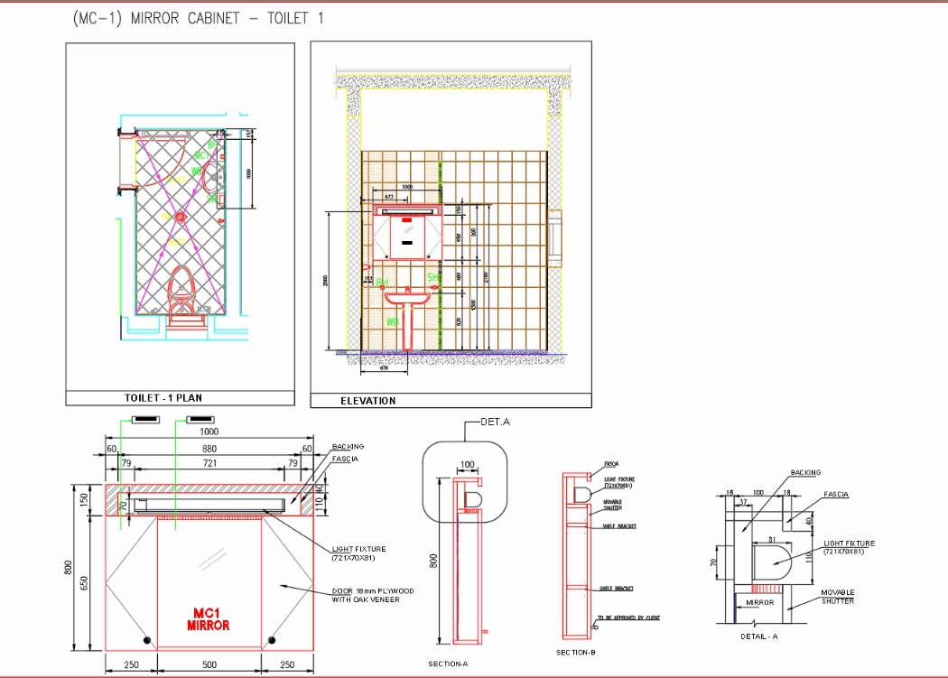 Cabinet Mirror In AutoCAD CAD Download 884 93 KB Bibliocad